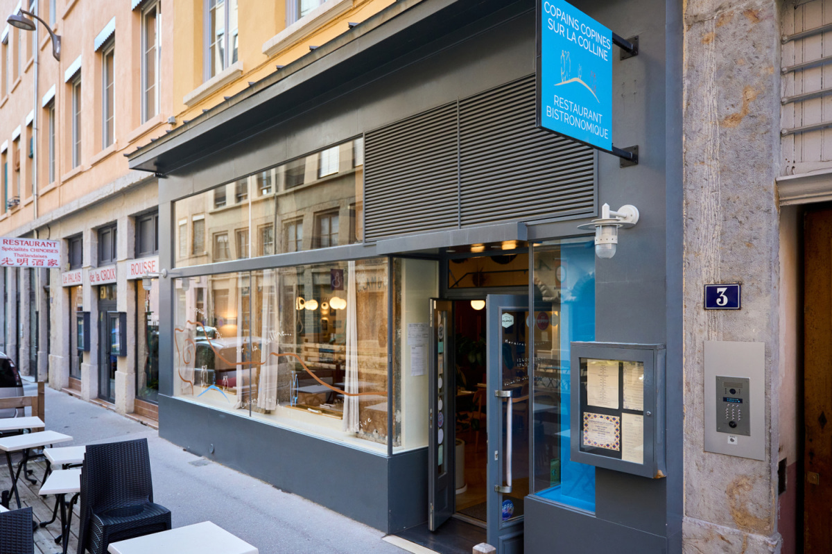 Copains Copines sur la Colline - restaurant Lyon - Menu, Vidéo, Photo ...