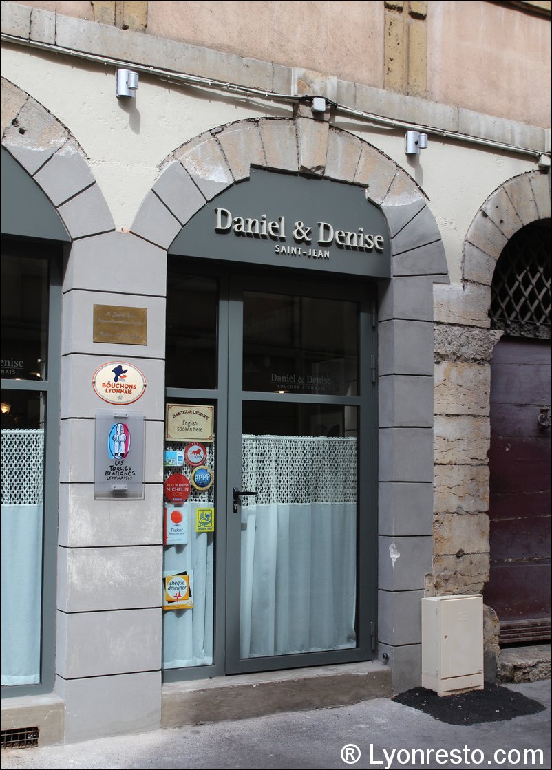 Daniel et Denise Saint-Jean - restaurant Lyon - Réserver, Horaires ...
